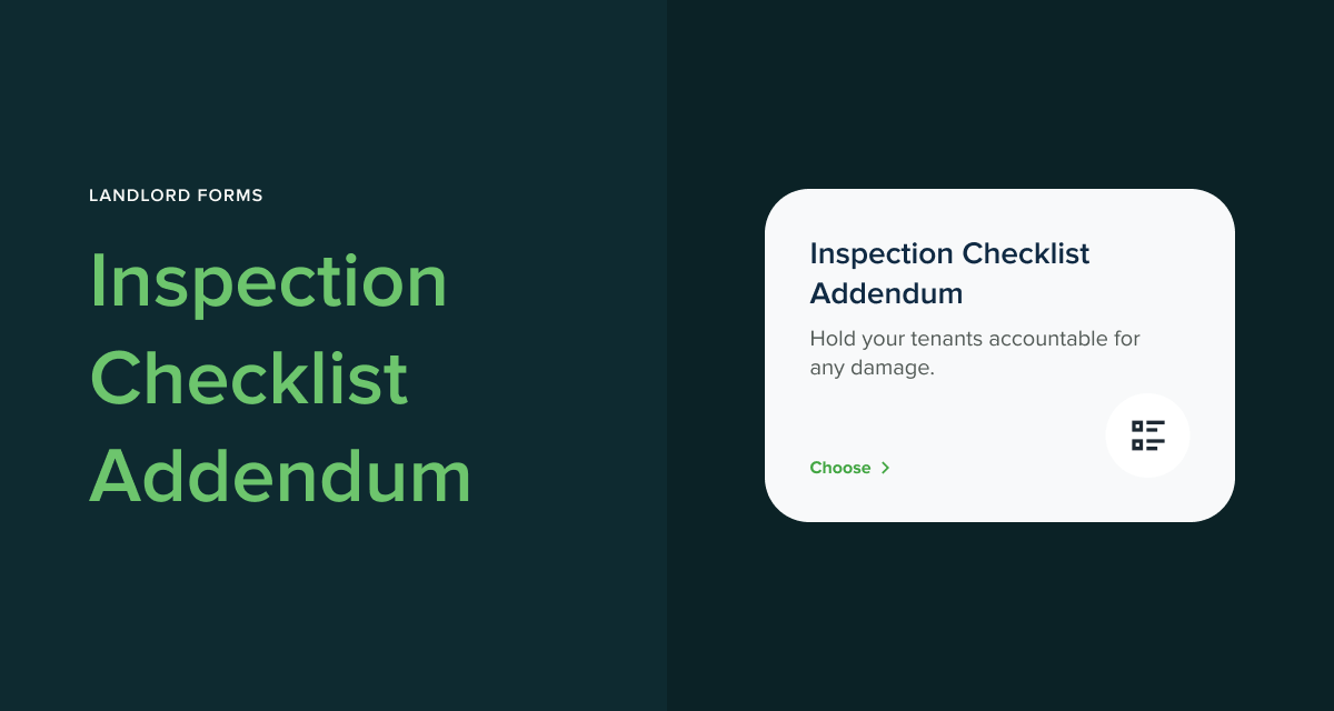 House Inspection Checklist: Landlord Checklist Template