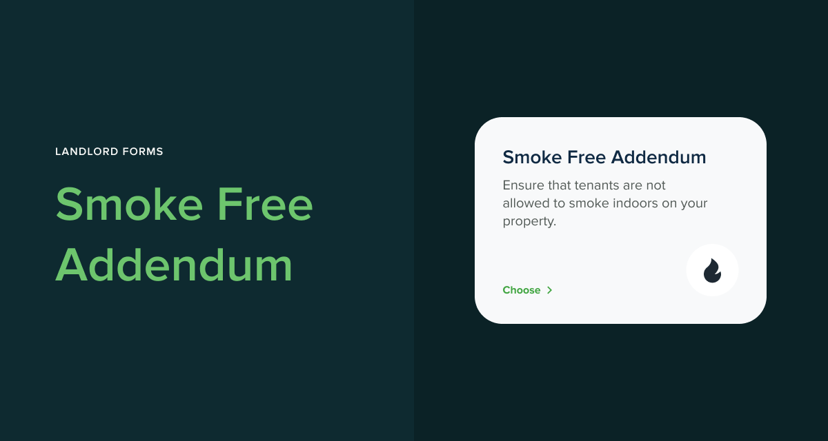 Smoke Free Addendum: Must-Have Free Landlord Form