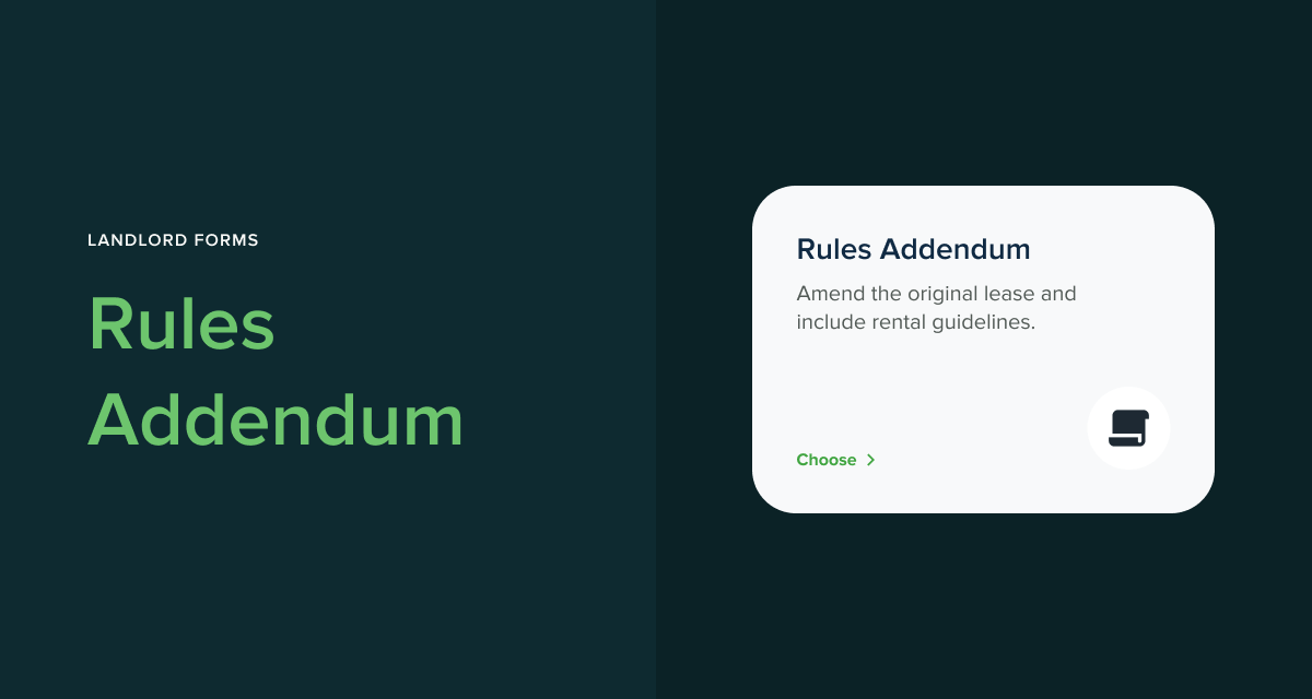 Rental House Rules Addendum: Get Ready Your Rental for New Residents