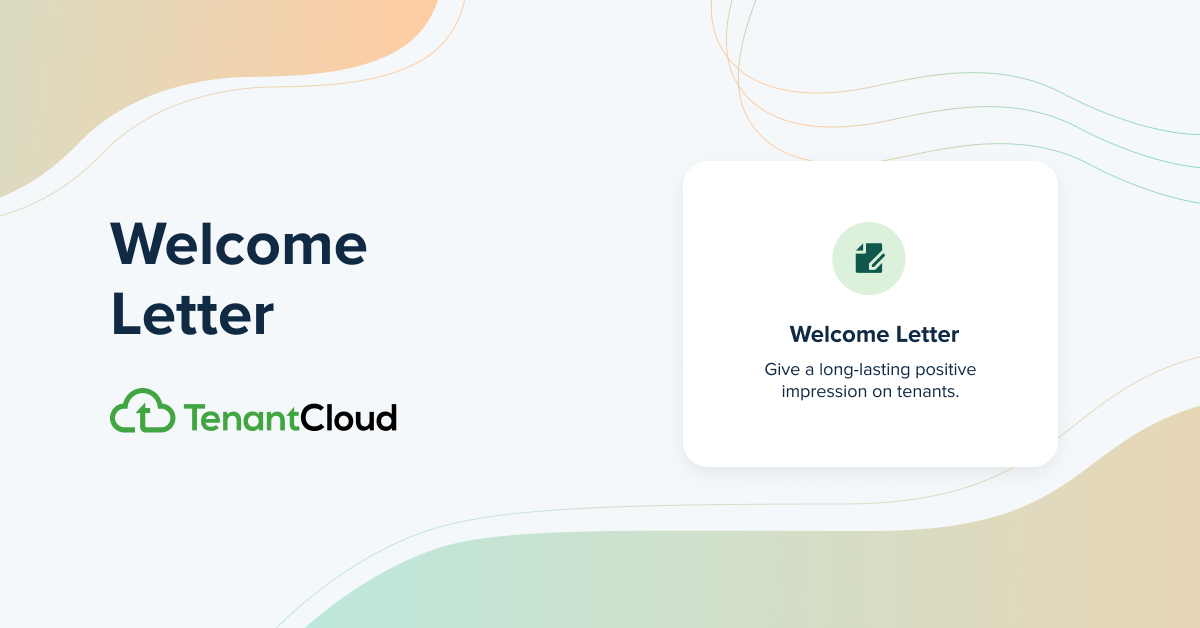 Tenant Welcome Letter: Printable Free Landlord Form