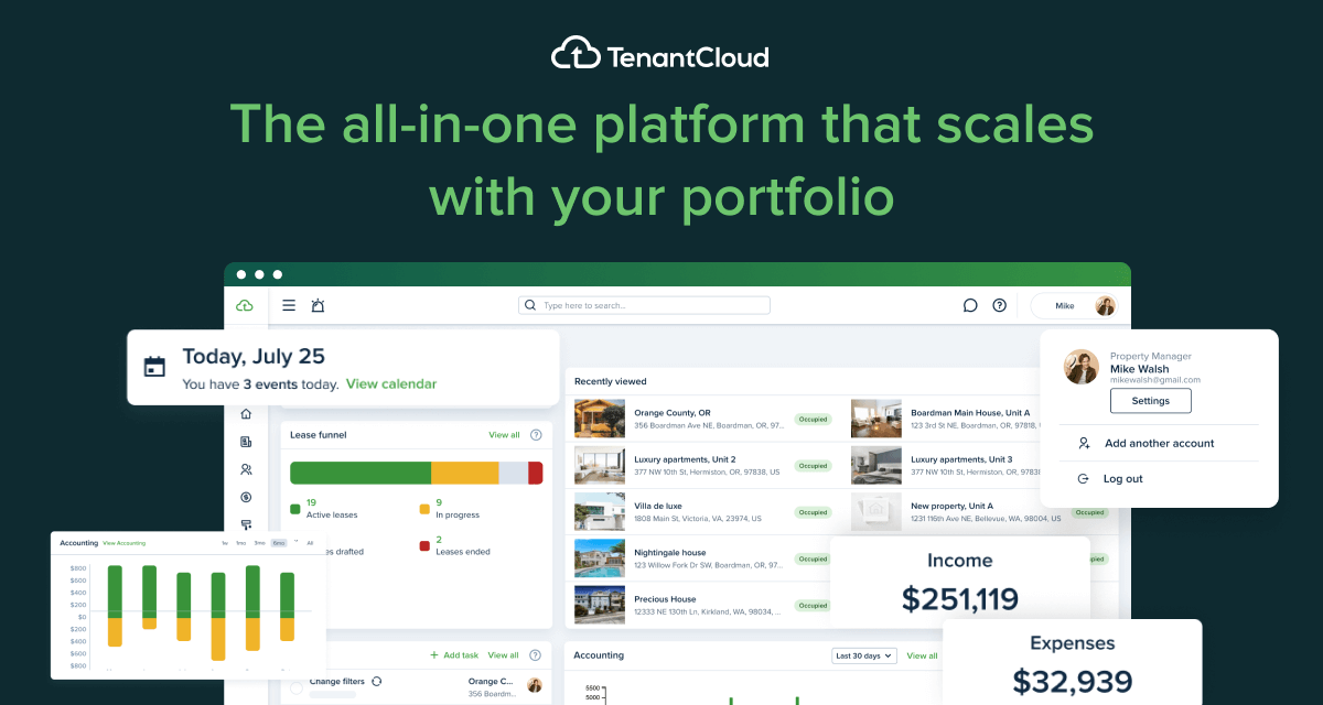 TenantCloud: Property Management Software