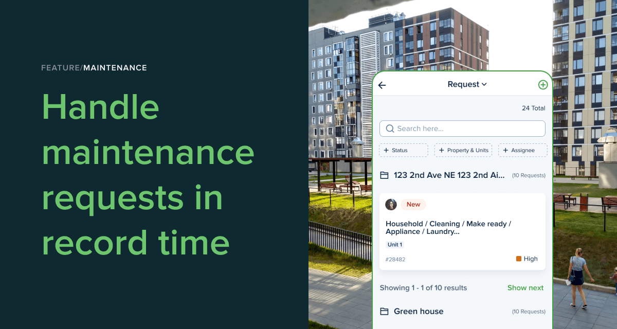 Receive and Manage Maintenance Requests Online with TenantCloud