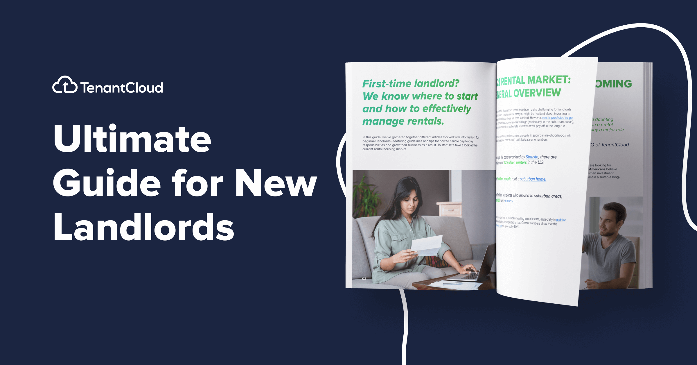 First Time Landlord Guide by TenantCloud: Download Free E-book
